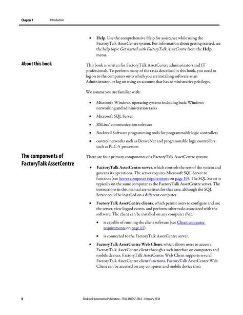 Factory Talk Assetcentre Installation Guide Pdf