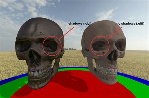 Gltf Models Do Not Receive Shadows Issue Aframevr Aframe Github