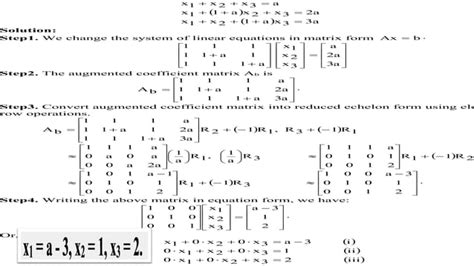 System Linear Equations PDF