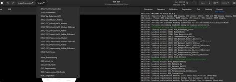 Automating Image Processing Using Siril Scripts The Suffolk Sky