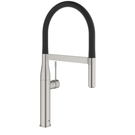 Смеситель для кухни GROHE Essence профессиональный, суперсталь ...