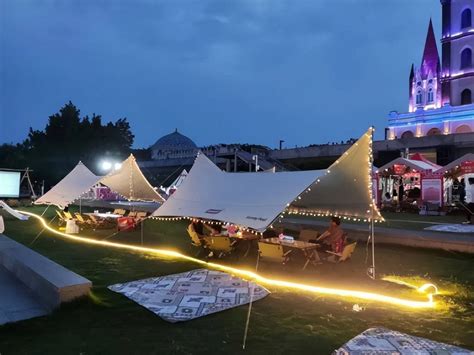 露营市集快闪彩票沉浸式玩转时下流行元素 活动 体彩 营销