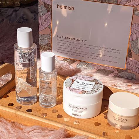 Heimish All Clean Skincare Line Review Ellen Noir