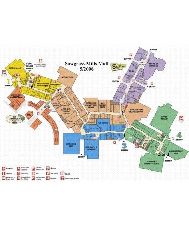 Sawgrass Mills Mall Store Map Simon To Add Full Price Center To
