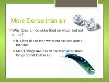 Buoyancy And Density PowerPoint Presenation By Nicole Bailey TpT