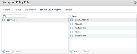 palo alto how to configure ssl decryption
