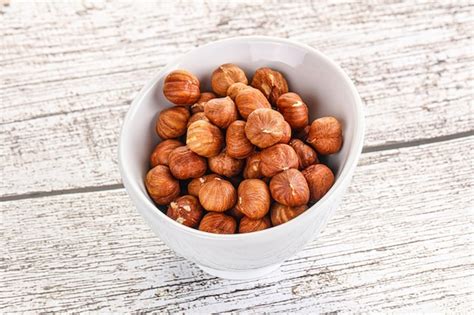 Premium Photo Heap Of Raw Natural Hazelnut Kernel