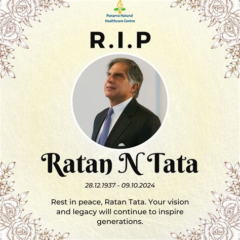 mohana preethi on linkedin rest in peace ratan tata sir