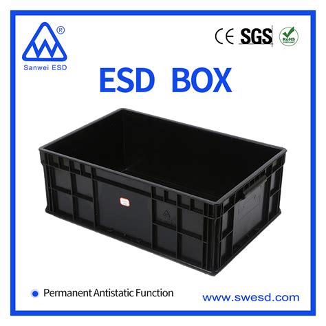 Esd Box Corrugated Box Esd Container Esd Box Esd Plastic Box And Smt