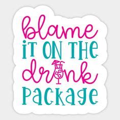 Blame It On The Drink Package Svg Shop On Pinterest