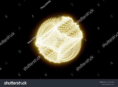 Luminous Objects Using 3d Rendering Stock Illustration 2115327440