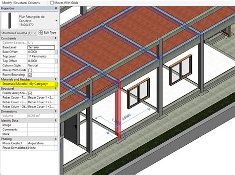 Solved Structural Columns Do Not Appear In Material Take Of Tables