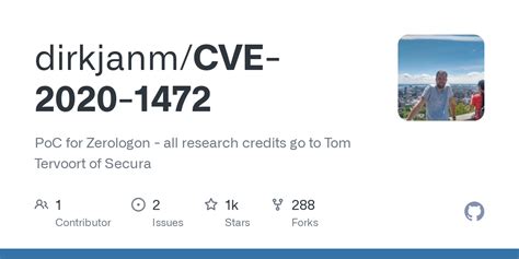 Github Dirkjanm Cve 2020 1472 Poc For Zerologon All Research Credits Go To Tom Tervoort Of