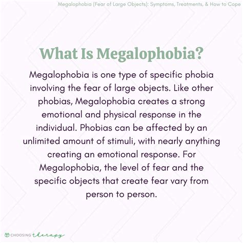 Megalophobia Fear Of Large Objects