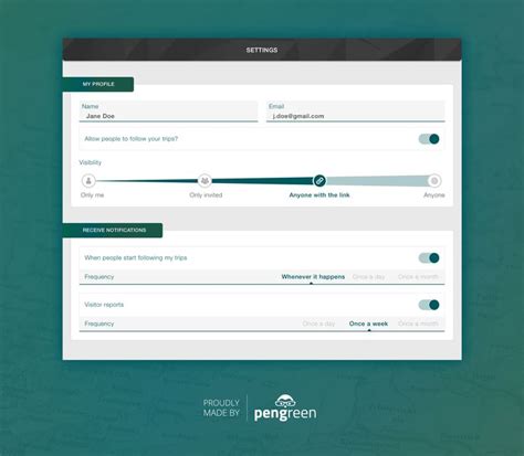 Beautiful Settings Screen UI Design