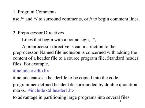 Ppt Chapter 3 Fundamentals Of The C Programming Language Powerpoint Presentation Id 5891557