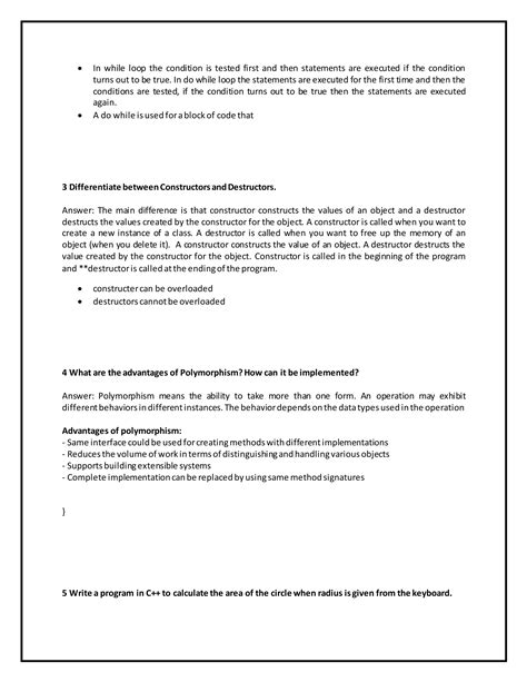 Bca2030 Object Oriented Programming C Docx