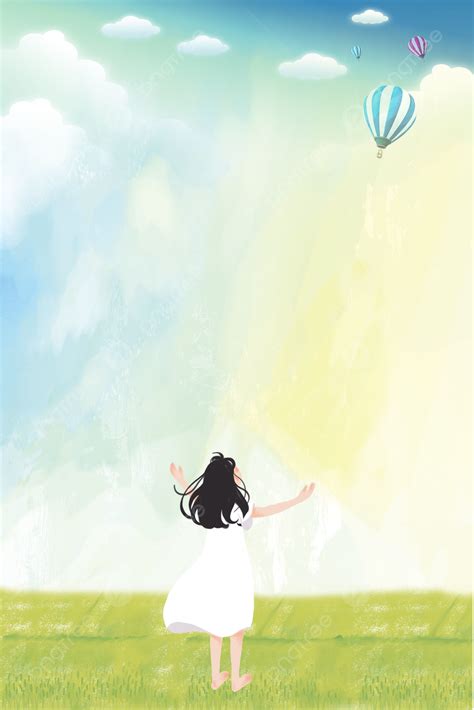 여름 여행 아름다운 포스터 배경 여름 초원 하늘 여행 여름 풍선 뒤로보기 단순한 문학 손으로 그린 배경 배경 화면 및 일러스트 무료 다운로드 Pngtree 2025