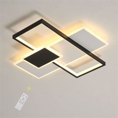 Rectangular Aluminum Led Ceiling Light Rectangular Diameter 50cm By