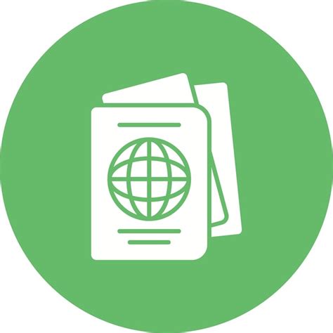 Premium Vector Passport Icon Premium Vector Passport Icon