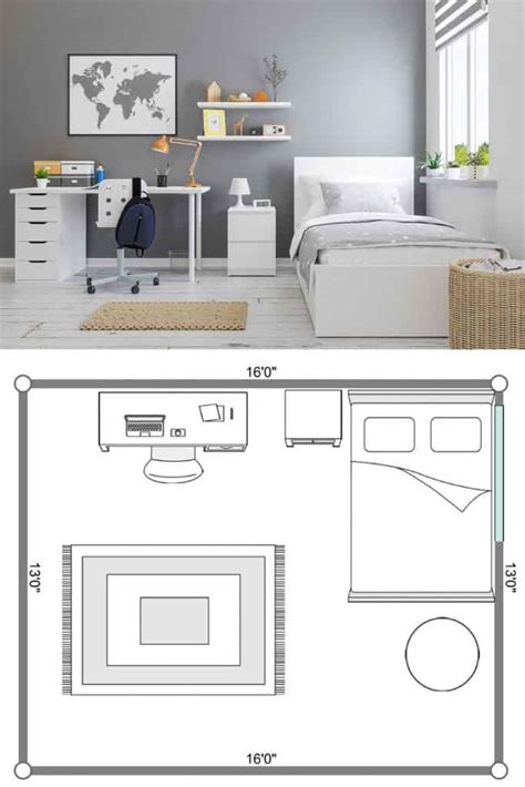Double Bed Bedroom Layout At Michelle Burgess Blog