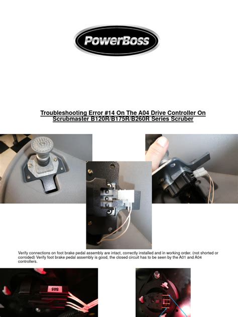 15 Troubleshooting Error 14 On Drive Controller Pdf Electrical