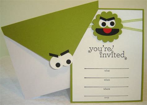 21 Oscar The Grouch Party Ideas Oscar The Grouch Grouch Sesame