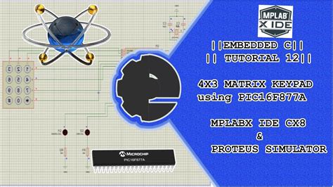 Embedded C Tut 12 4x3 Matrix Keypad Interface Part1 Using