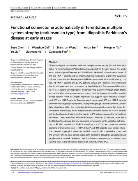 Pdf Functional Connectome Automatically Differentiates Multiple