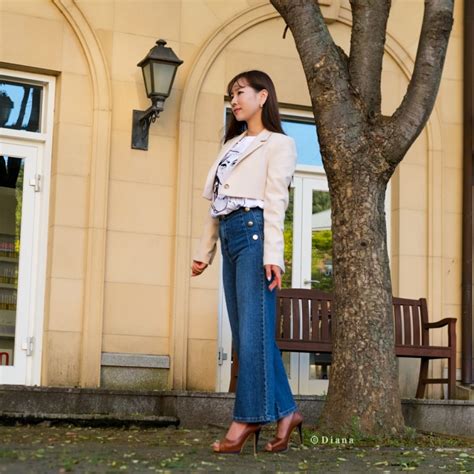 Zara 자라 가을 신상 하이웨스트 청바지 여자 자켓 코디 네이버 블로그