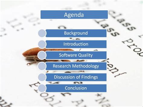 The Pursuit Of Defect Reduction Ppt