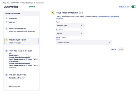 How To Parse Issues Description Using Automation Jira Atlassian Documentation