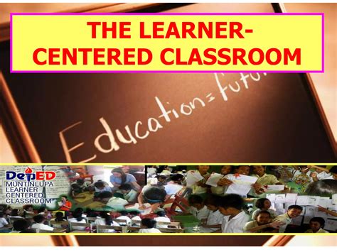 Setting Up The Learner Centered Classroom Pdf PPT