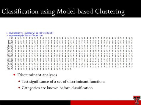 Ppt Model Based Clustering In R Powerpoint Presentation Free