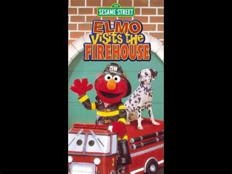 Sesame Street Elmo Visits The Firehouse Youtube