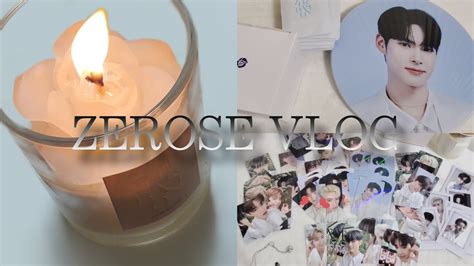 Zerose Vlog 6 ペンコングッズ開封 제로즈로그・제로즈・unboxing・zb1・제로베이스원 Youtube