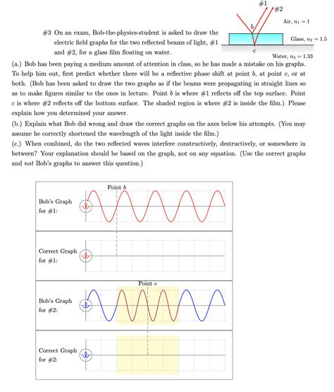 Solved On An Exam Bob The Physics Student Is Asked To Chegg