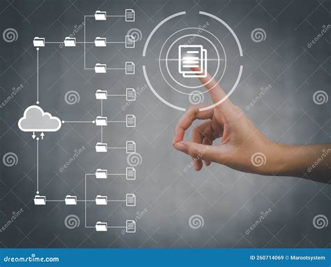 document management system on the online database manage files