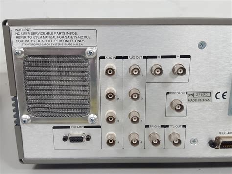 Standford Research Systems SRS SR 850 DSP Lock In Amplifier Lab