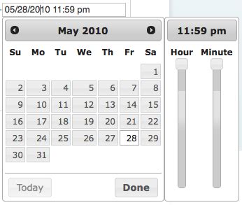 Ajax Suggestions For JQuery Based Date Time Selector Stack Overflow