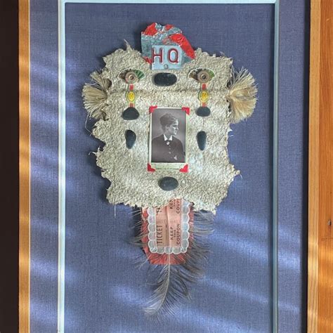 Folk Art Assemblage Etsy