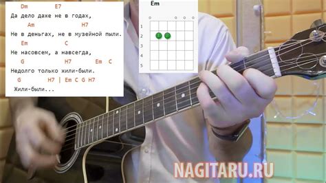 Юта ЖИЛИ БЫЛИ На простых аккордах без БАРРЭ на гитаре Youtube