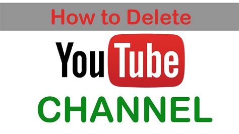 How To Delete Youtube Channel Permanently YouTube