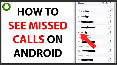 How To See Missed Calls On Android [quick Guide] Youtube