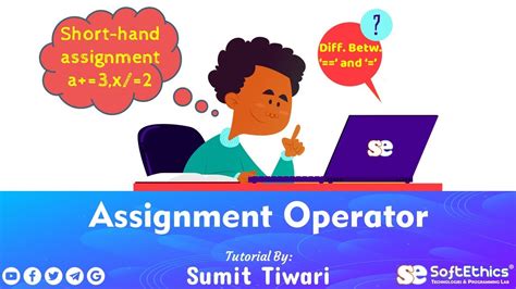 Assignment Operator Shorthand Assignment Operators Diff Betw And In Hindi Youtube