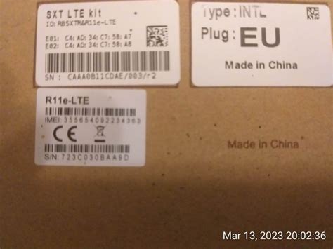 Mikrotik Sxt Lte Kit Rbsxtrandr11e Lte