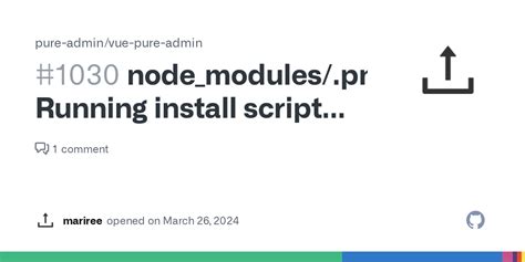 Nodemodulespnpmcanvas2112nodemodulescanvas Running Install Script · Issue 1030