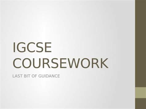 Igcse History Coursework Powerpoint History Lessons And Resources