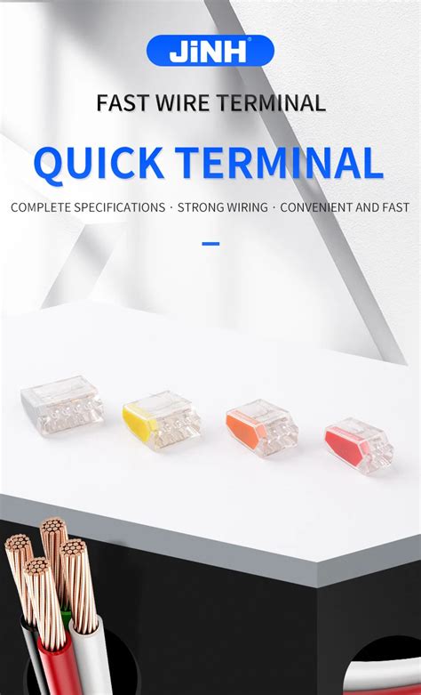 Terminal Block Quick Disconnect 3 Pins 0 75mm To 2 5mm Pa Material Connectors Buy Terminal