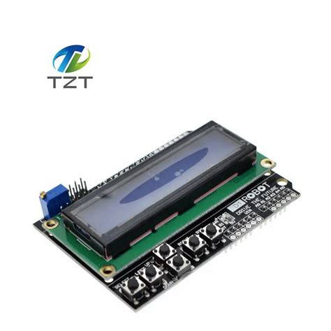 5pcs Lcd Keypad Shield Lcd1602 Lcd 1602 Module Display Atmega328 Atmega2560 Raspberry Pi Uno